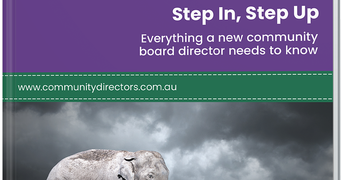 Institute of Community Directors Australia | Step In, Step Up:…